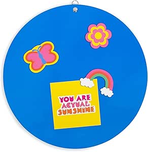 ban.do Hold It Magnetic Board for Wall, Small Memo Board with 3 Cute ...