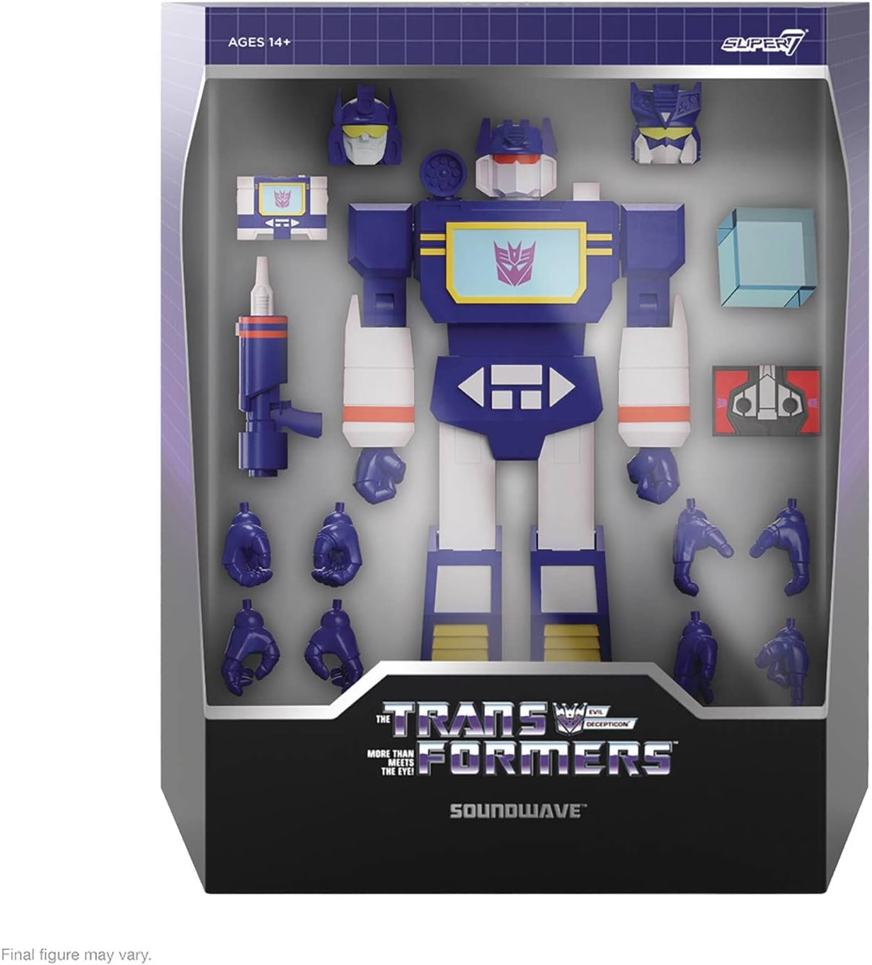 Amazon.com: Super7 Transformers Ultimates: Soundwave 7-Inch Action Figure