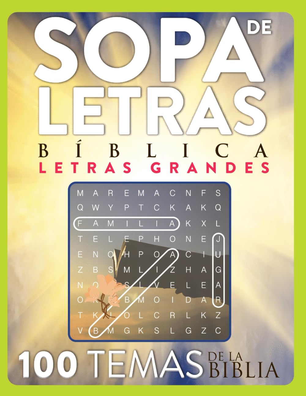 Sopa de Letras Bíblica: 100 reconfortantes juegos con temas y pasajes ...