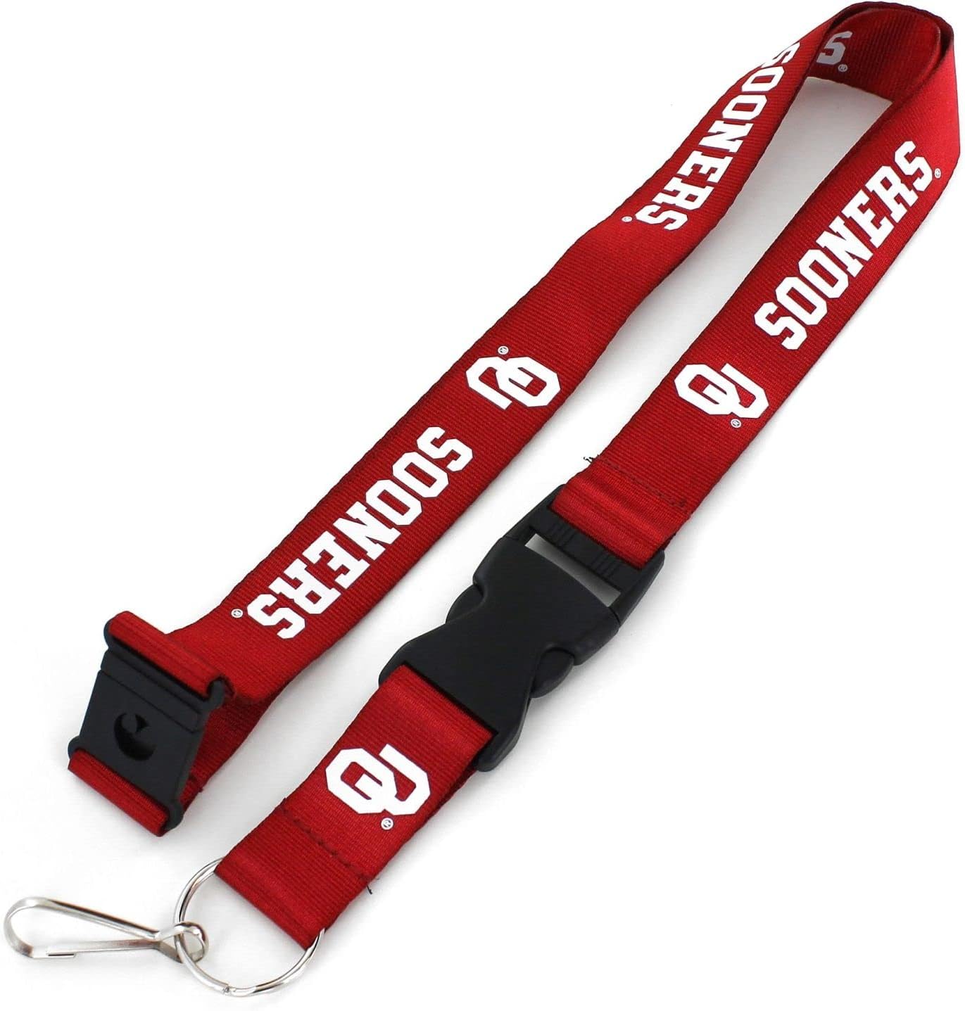 NCAA Oklahoma Sooners Team Lanyard, Red