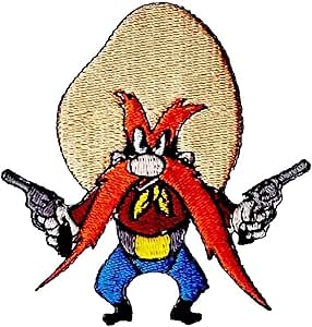 Amazon.com: Yosemite Cartoon Sam 2.75 Inches Tall Embroidered Patch ...