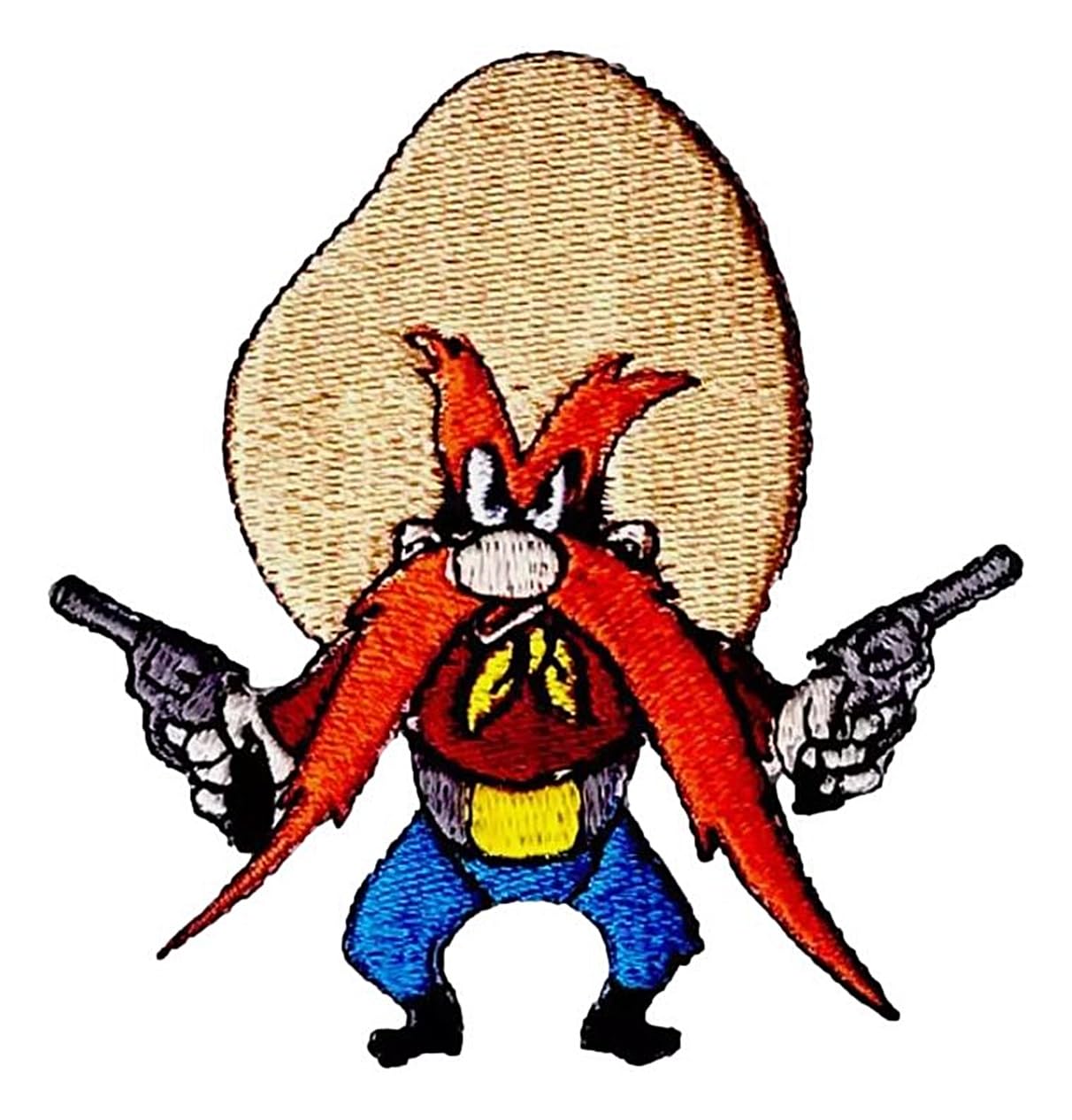 Amazon.com: Yosemite Cartoon Sam 2.75 Inches Tall Embroidered Patch ...