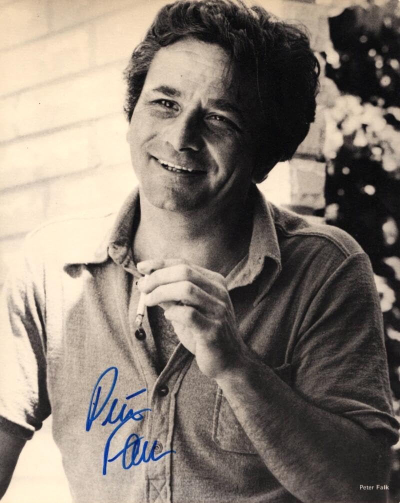 Peter Falk Signed Autograph 8x10 Photo - Lieutenant Columbo The ...
