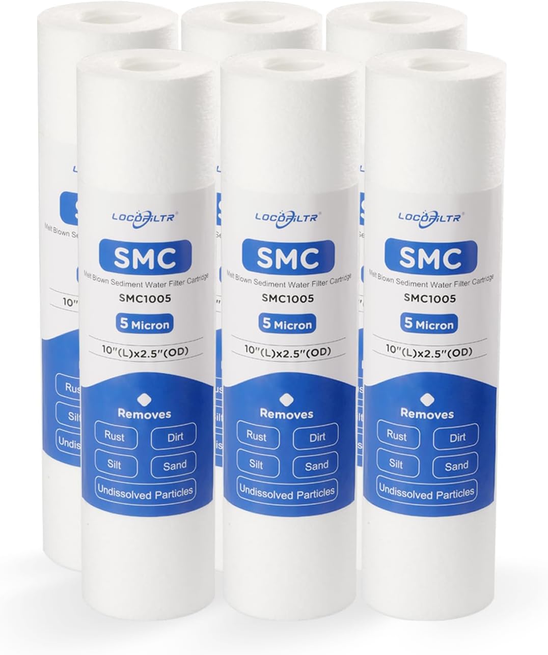 Amazon.com: CFS – 6 Pack Universal String Wound Sediment Water Filter ...