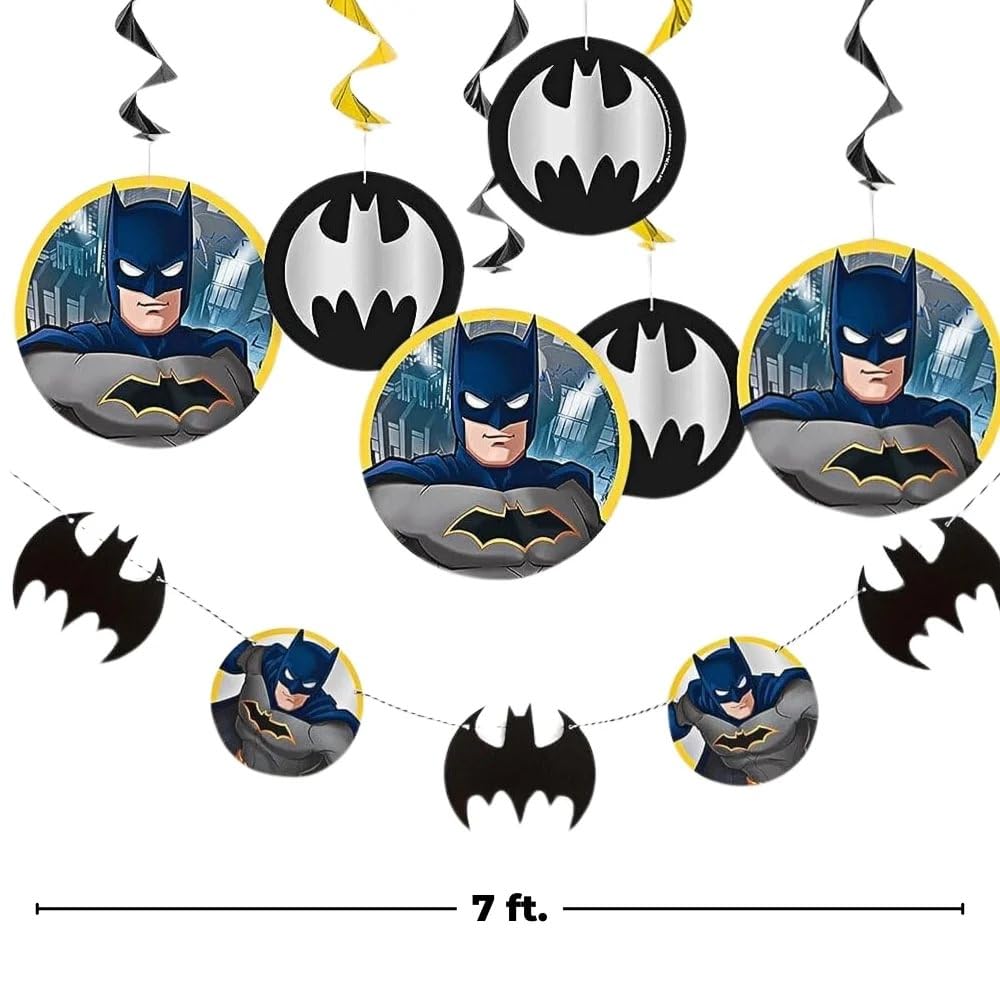 Batman Party Labels Pair Of Vintage Batman Strips Plastic Adhesive