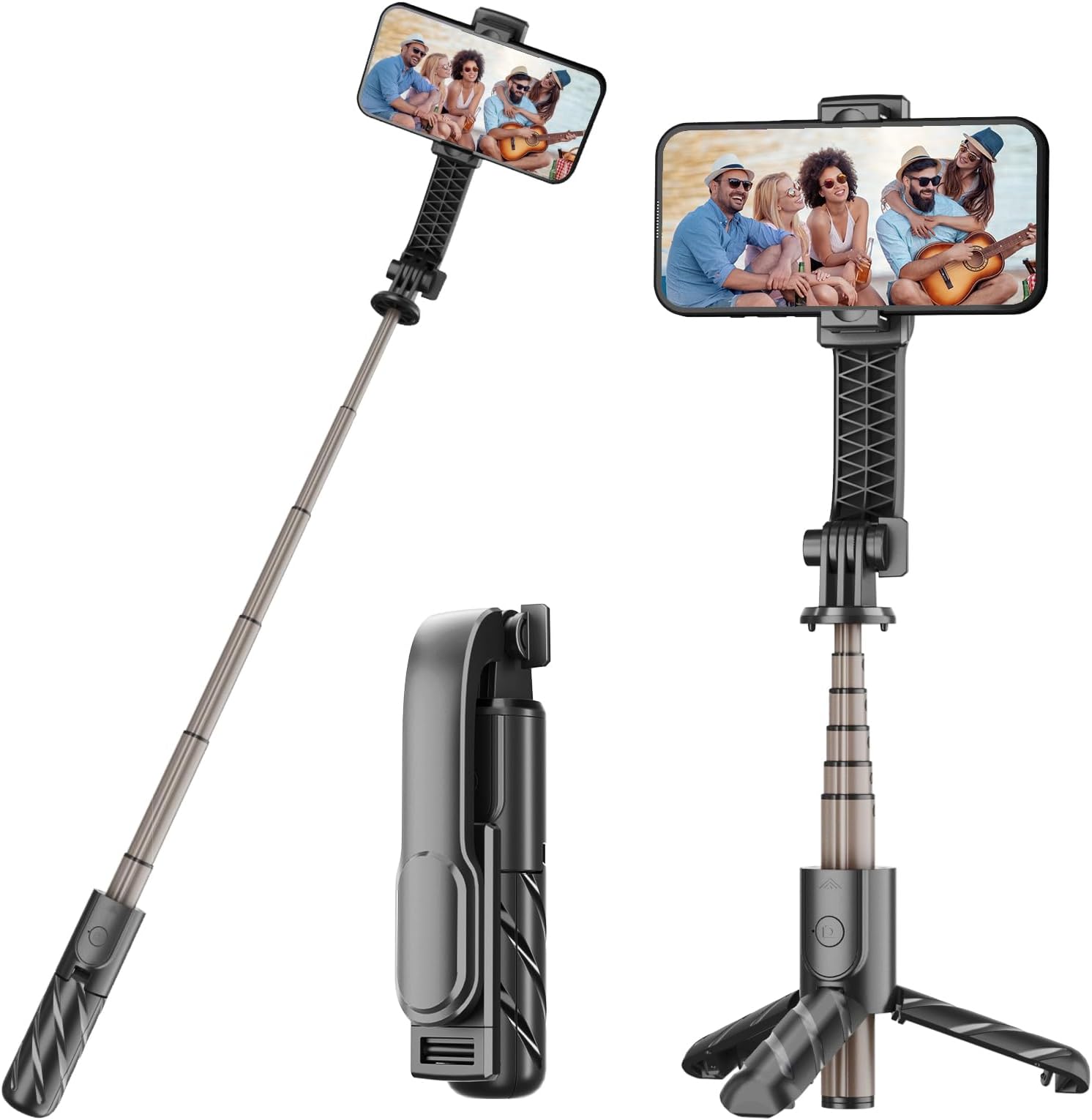 Amazon.com: Aourxiv Cell Phone Selfie Stick, Portable Retractable ...
