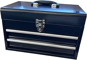 Portable Heavy Duty Tool Chest/ToolBox With 2 Drawers and One Metal ...