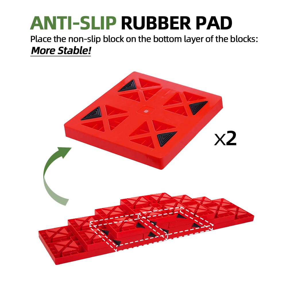 Snapklik.com : GarfatolRv RV Leveling Blocks Heavy Duty Camper Leveling ...