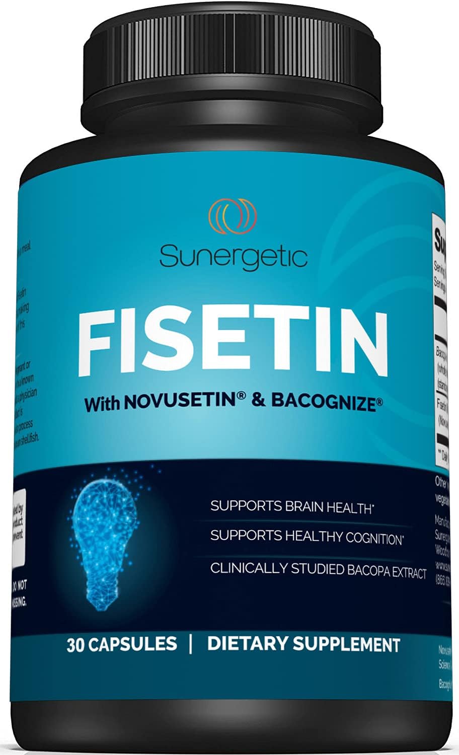 Amazon.com: Premium Fisetin Supplement with Novusetin & Bacopa Extract ...