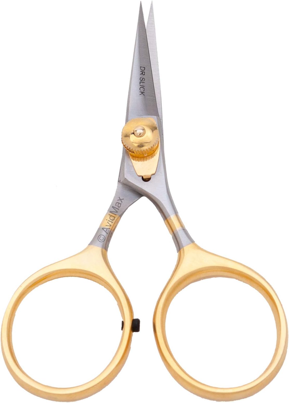 Amazon.com: Dr. Slick Razor Scissor, 4", Gold Loops, Adjustable Tension ...