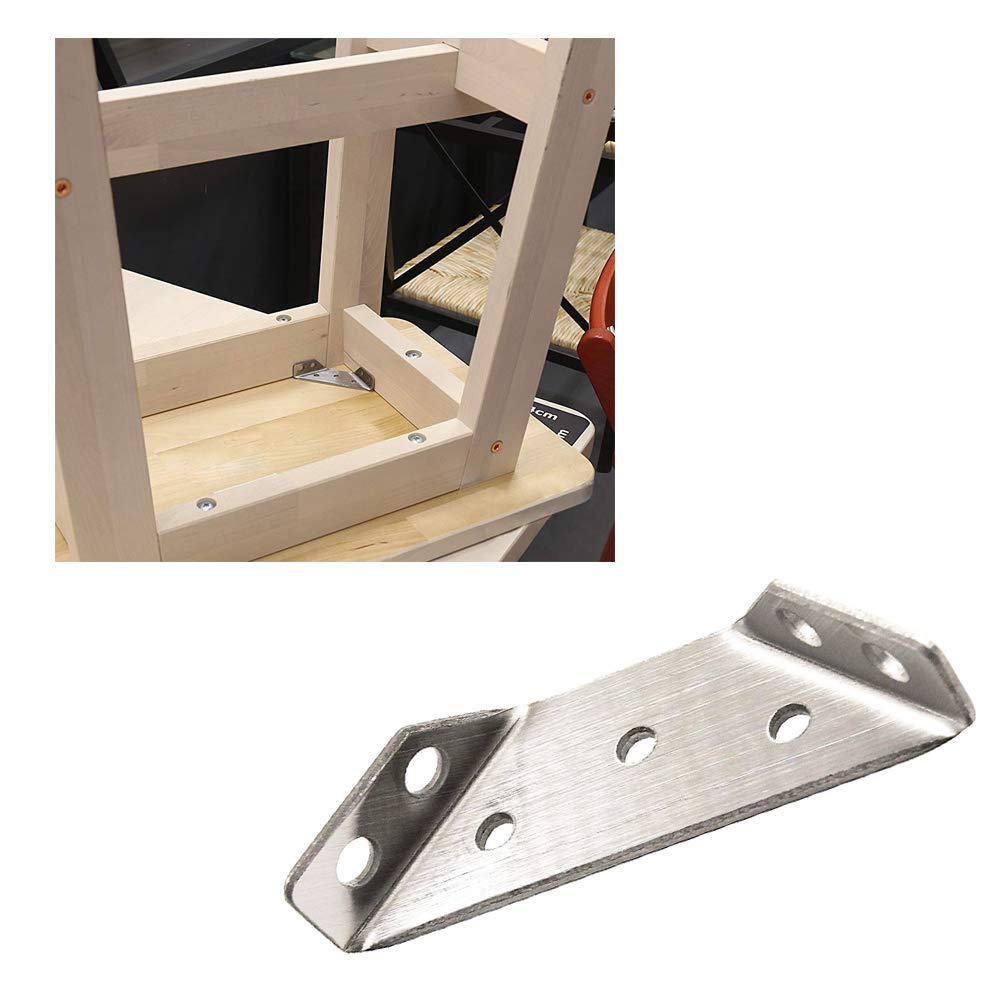 Snapklik.com : Rannb Trapeziform Angle Brackets Stainless Steel Angle ...