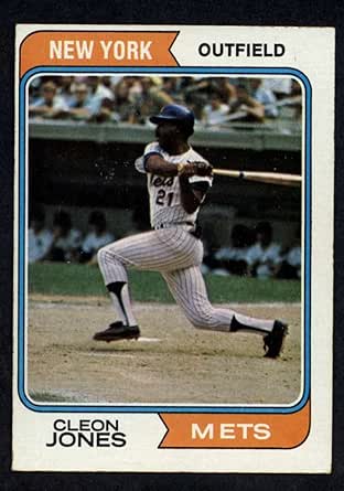Amazon.com: 1974 Topps #245 Cleon Jones EX++ Excellent++ New York Mets Baseball : Collectibles ...