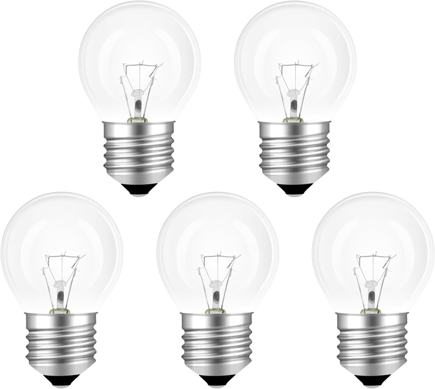 SCNNC G45 E27 Oven Bulb 230V Oven Lamp Dimmable, 300 Degrees Heat ...