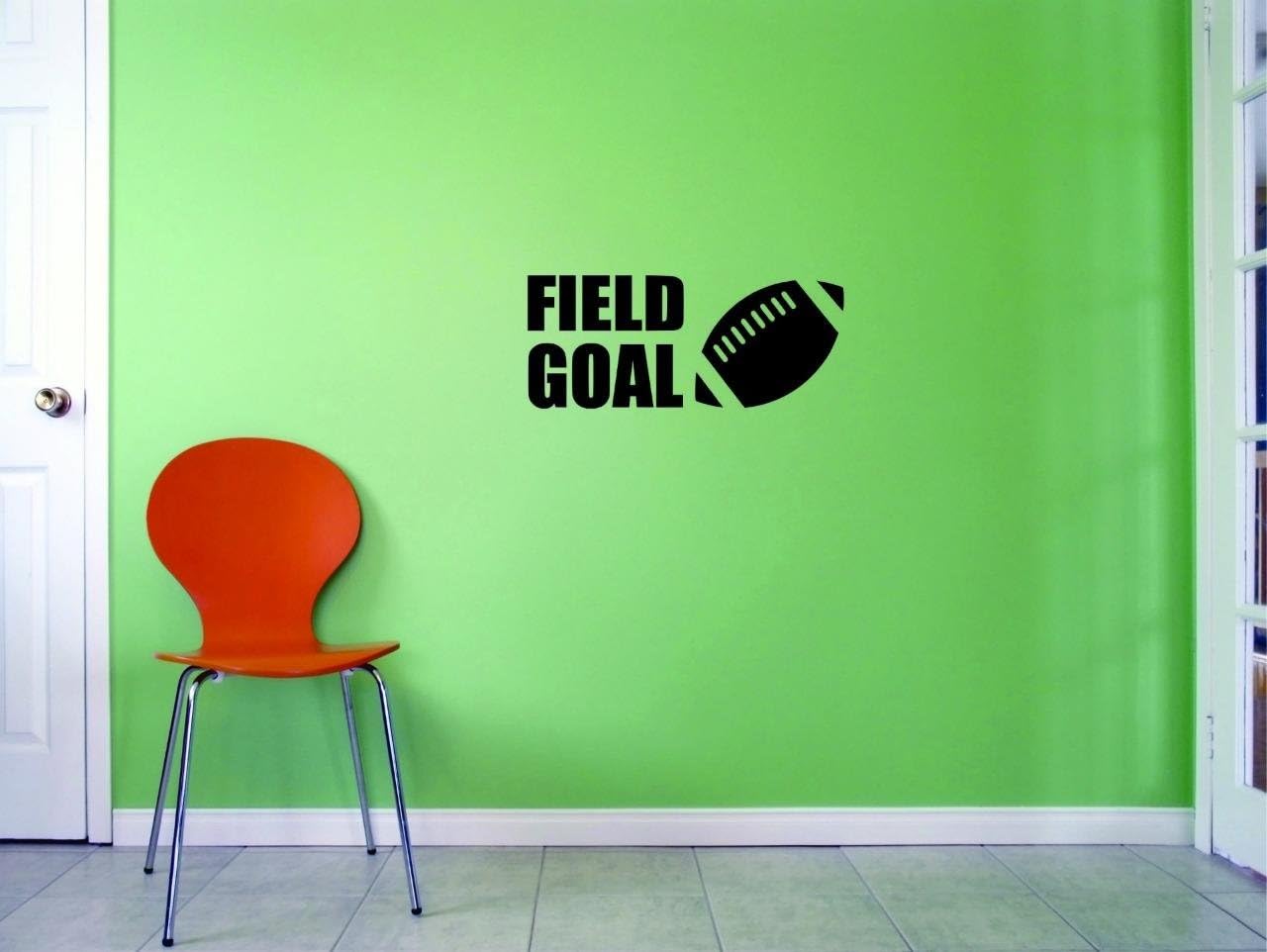 Amazon.com: Decals Field Goal Wall Art Size 12 Inches X 30 Inches 22 ...
