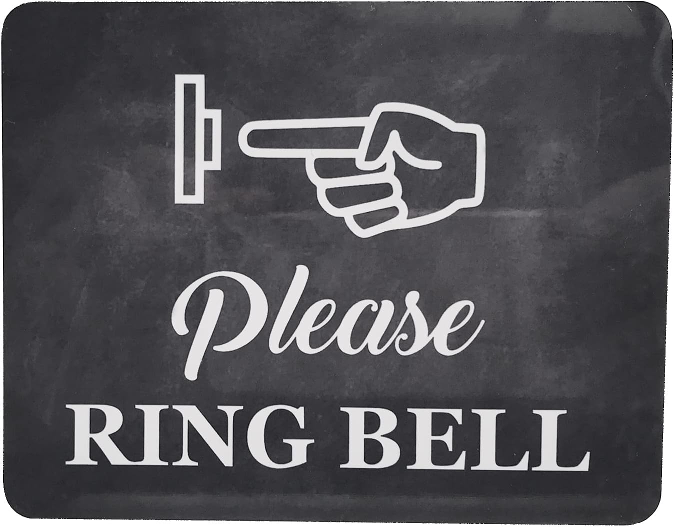 Amazon.com : Please Ring The Bell With Left Arrow And Graphic Sign ...