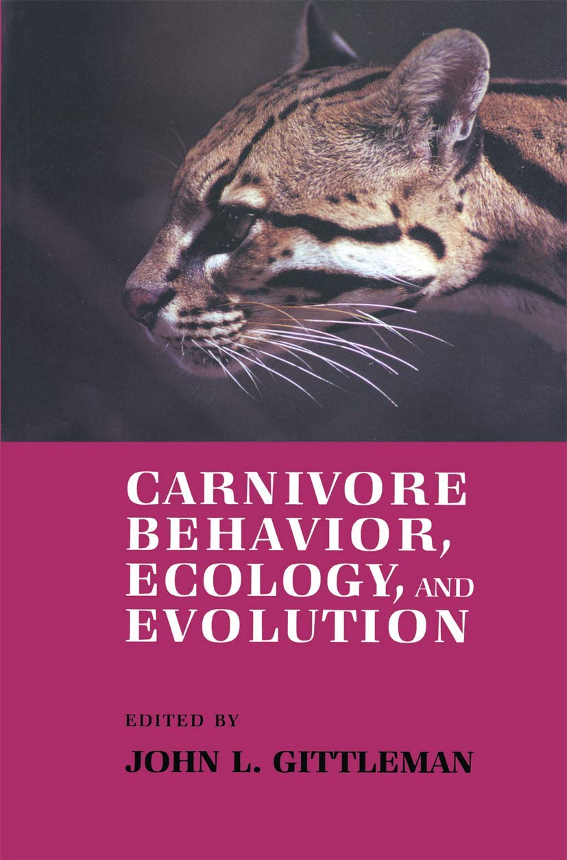 Amazon.com: Carnivore Behavior, Ecology, and Evolution: 9780412343605 ...