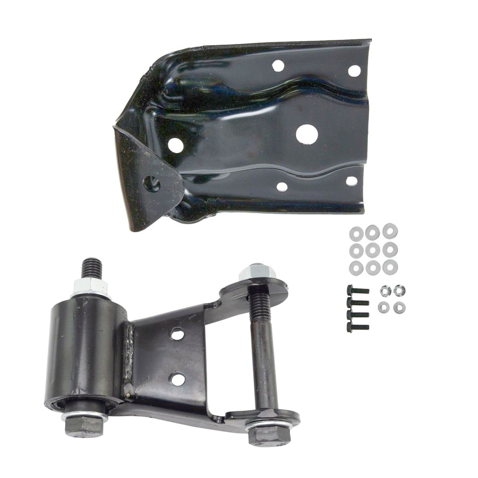 Amazon.com: Leaf Spring Rear Shackle & Bracket Repair Kit for Silverado ...