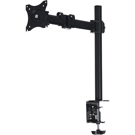 Amazon.com: StarTech.com Desk Mount Dual Monitor Arm with USB & Audio ...