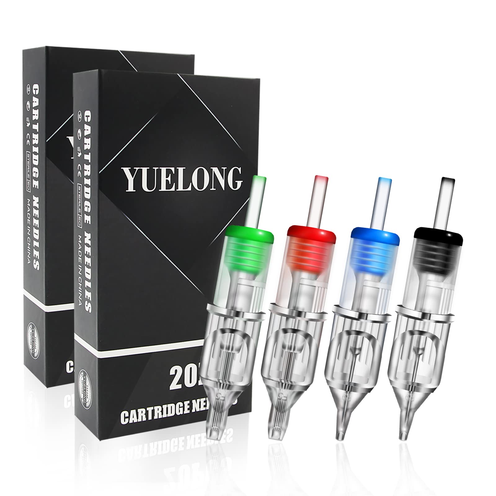 Amazon.com: Tattoo Needles Cartridges - Yuelong 40pcs Tattoo Cartridges ...