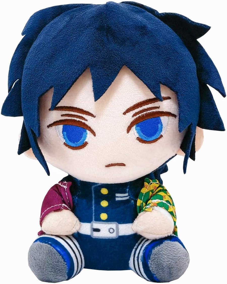 Amazon.com: XBYIQZ Giyu Plush 8 inch Toy Anime Slayer Cartoon Soft ...