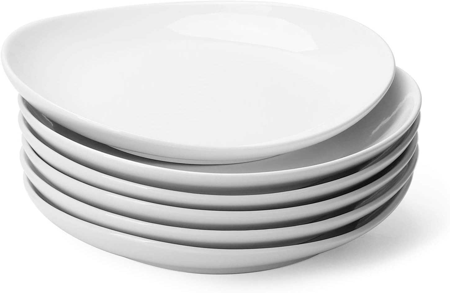 Amazon.com | DRAVELLO Ceramic Dessert Plates Set of 8, 8 inch ...