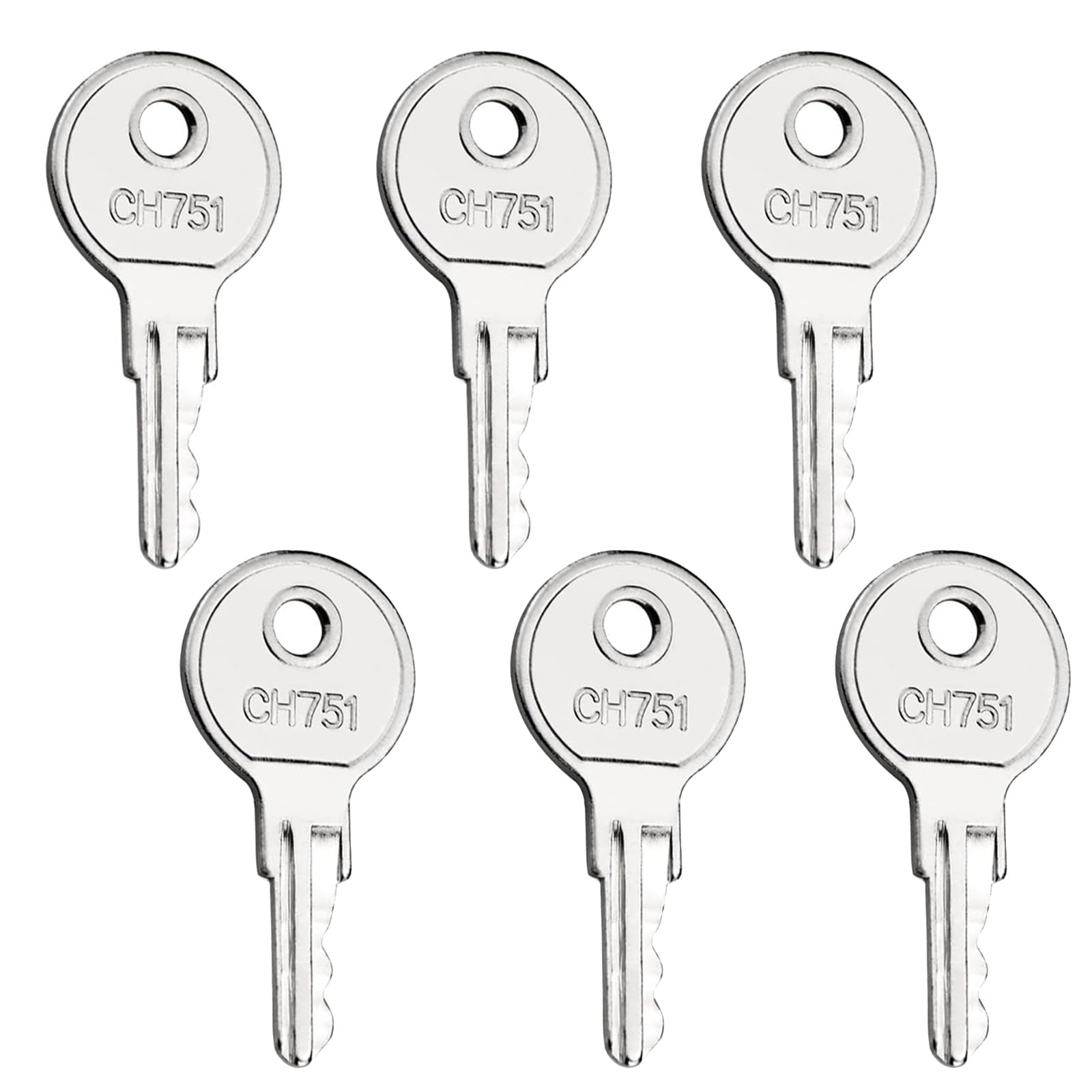 Amazon.com: 6Pcs CH751 Keys CH751 RV Keys Camper Keys RV Replacement ...