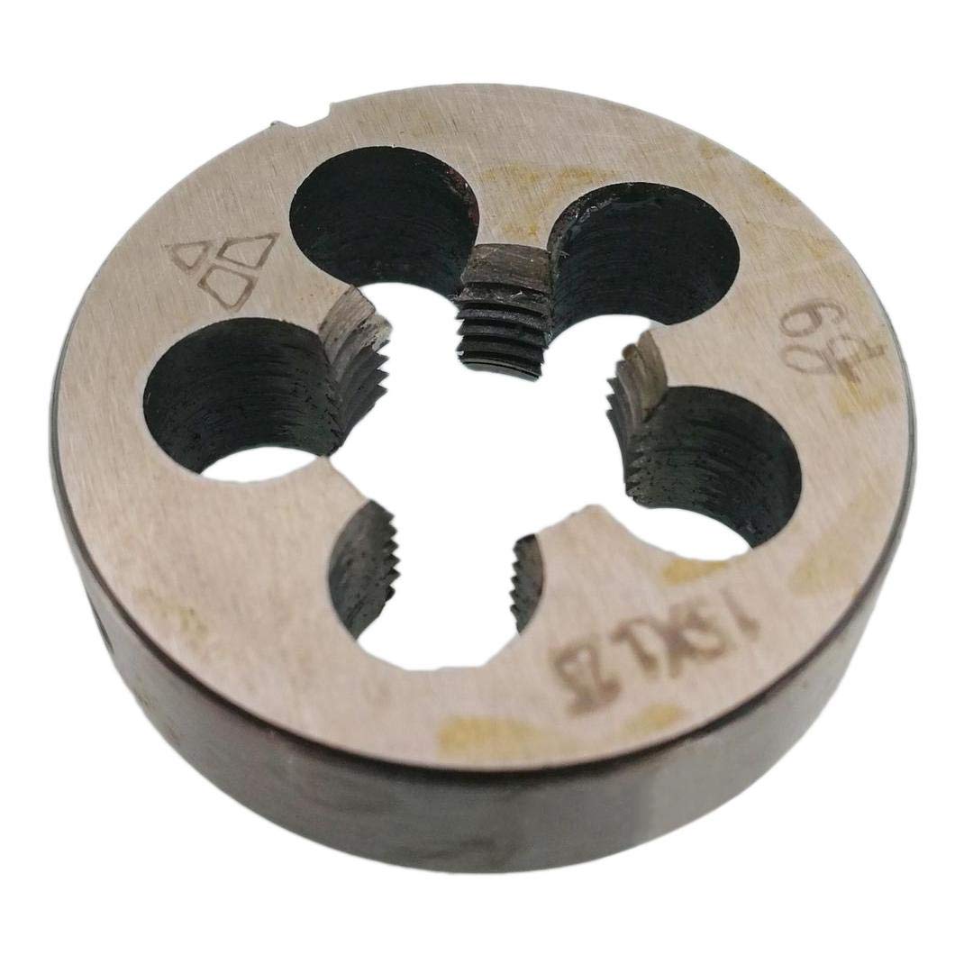 HSS 15mm x 1.25 Metric Die Right Hand Thread M15 x 1.25mm Pitch: Amazon ...