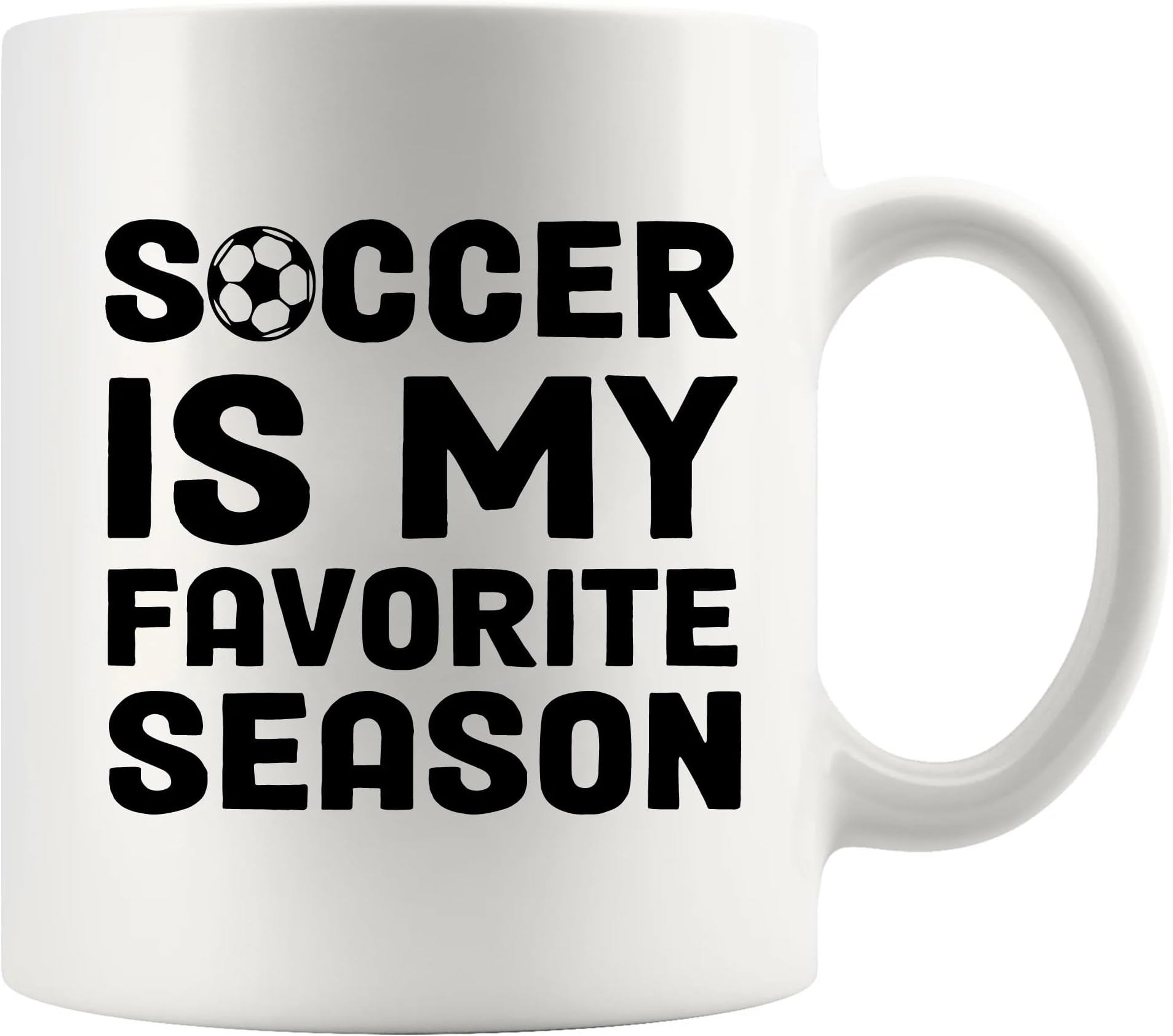 Amazon.com | MUG SOCCER DESIGN CERAMIC: Coffee Cups & Mugs