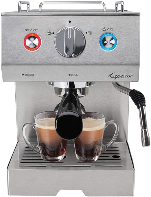 Amazon.com: Capresso Cafe Select Professional Stainless Steel Espresso ...