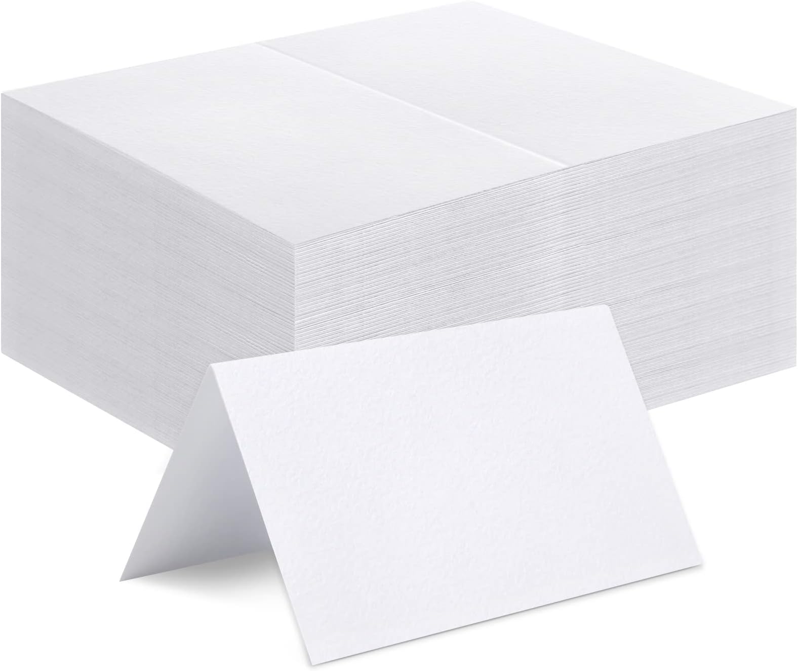 120 Pcs Place Cards, 2x3.5in Blank Fillable Banquet Seat Card for Table ...