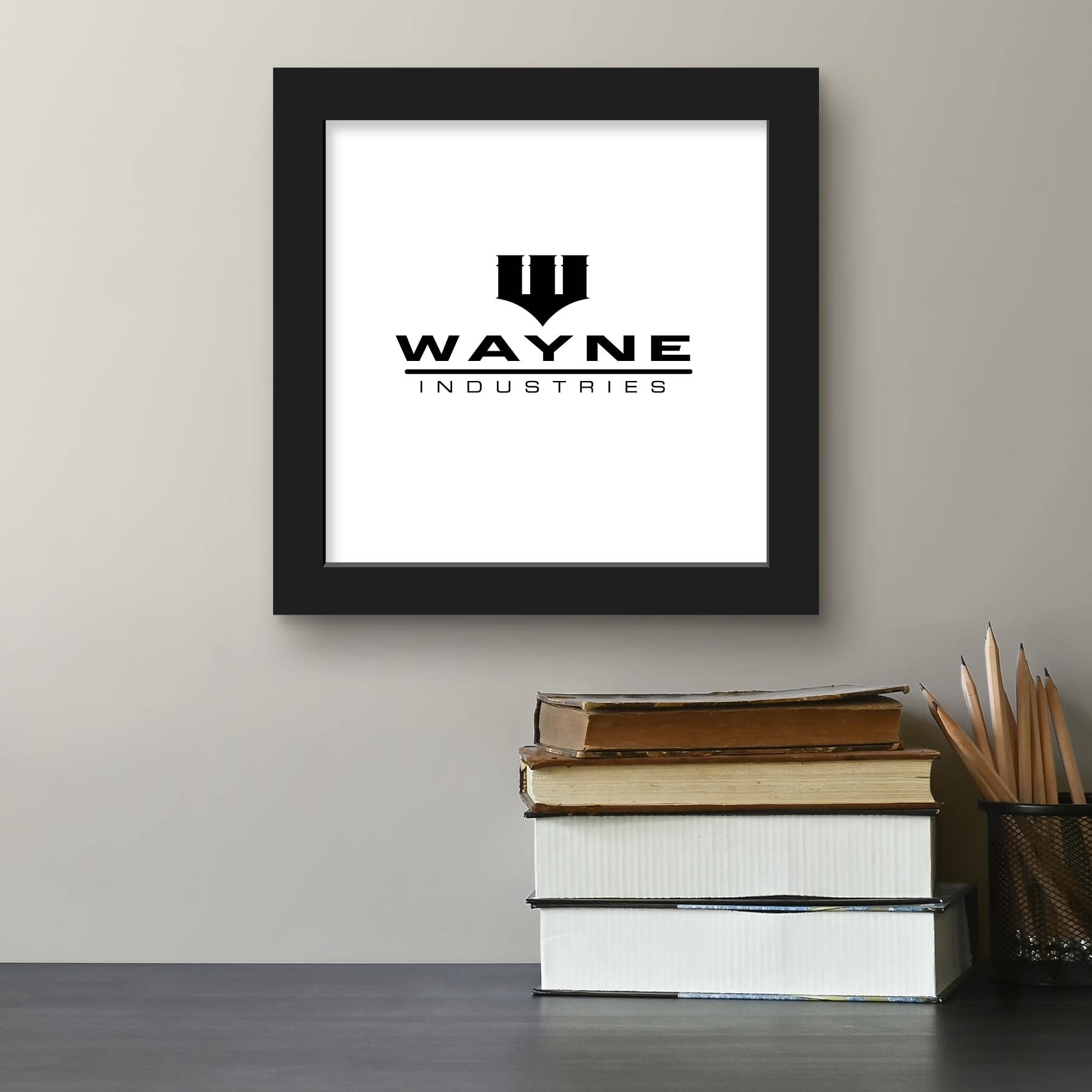 Wayne Enterprises Building Cartoon