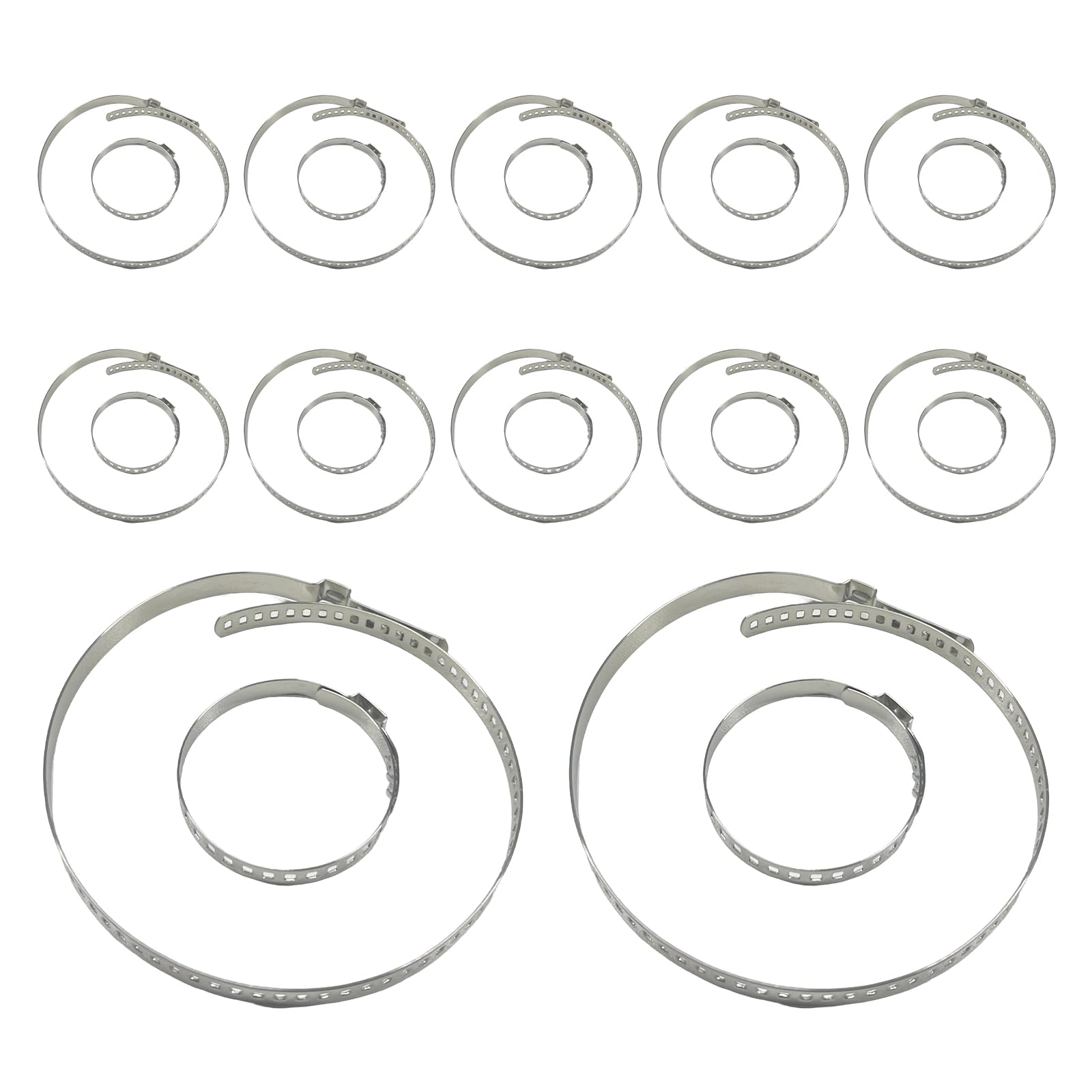 Amazon.com: Wevdn 24 PCS CV Boot Clamp Kit, Adjustable 12PCS Small ...