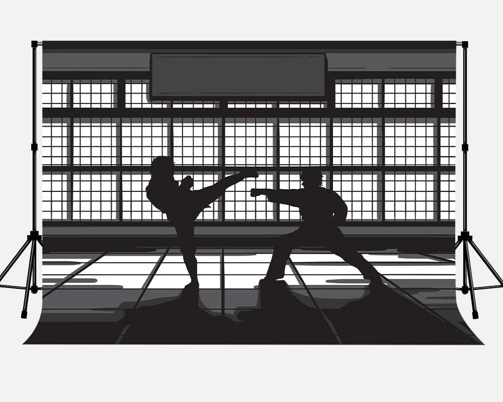 Amazon.com : Taekwondo Backdrop, 9x6ft/2.7x1.8m New Vinyl, Japanese ...