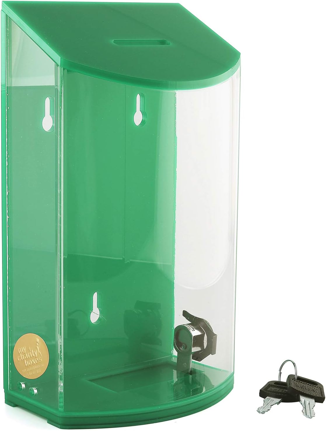 Clear Acrylic Donation Box Suggestion Box Charity Box Tip Container ...