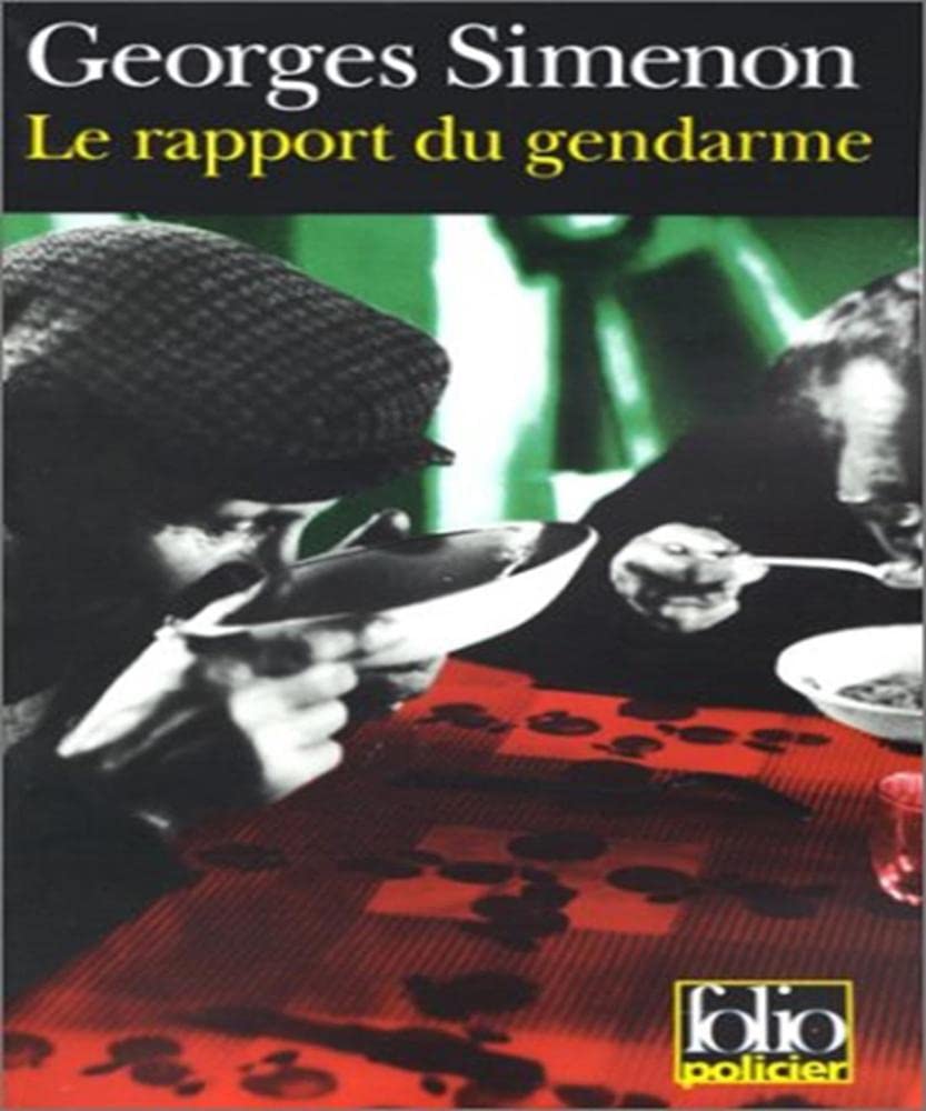 Amazon | Rapport Du Gendarme (Folio Policier) | Simenon, Georges | Mystery