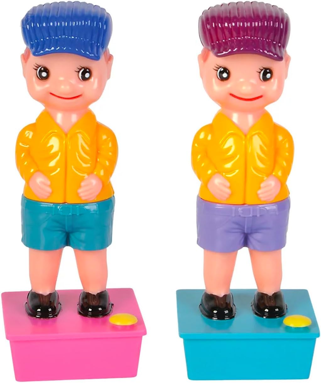 Amazon.com: Set of 2 Wee Boy - Funny Peeing Boy Squirt Gun - Pull Down ...