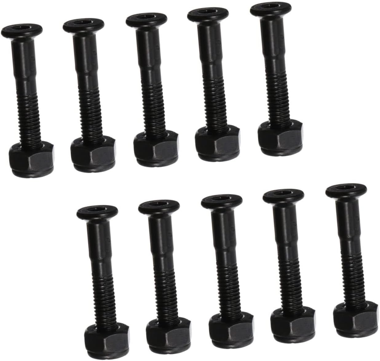 YARNOW 40 Sets Set Skateboard Bridge Studs Bolts Braces Kit Skateboard ...