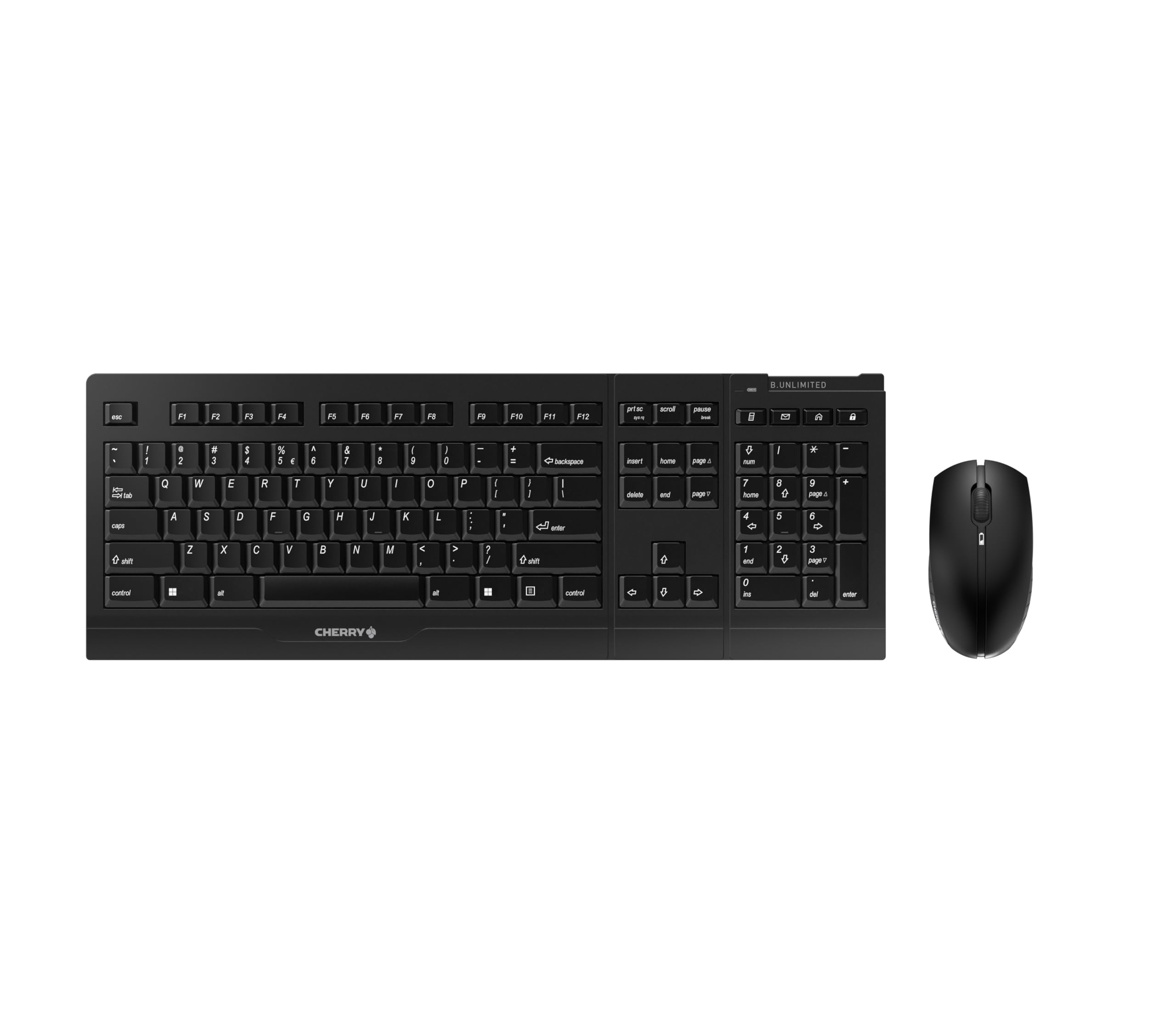 Amazon.com: CHERRY B.Unlimited 3.0 - Wireless Keyboard+Mouse - US ...