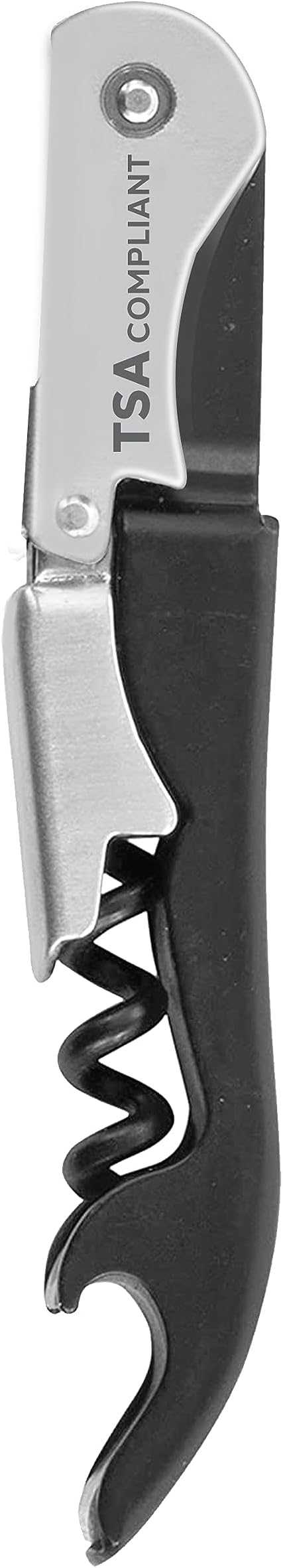Amazon.com: OGGI TSA Compliant Wine Opener - Waiters Corkscrew Wine ...