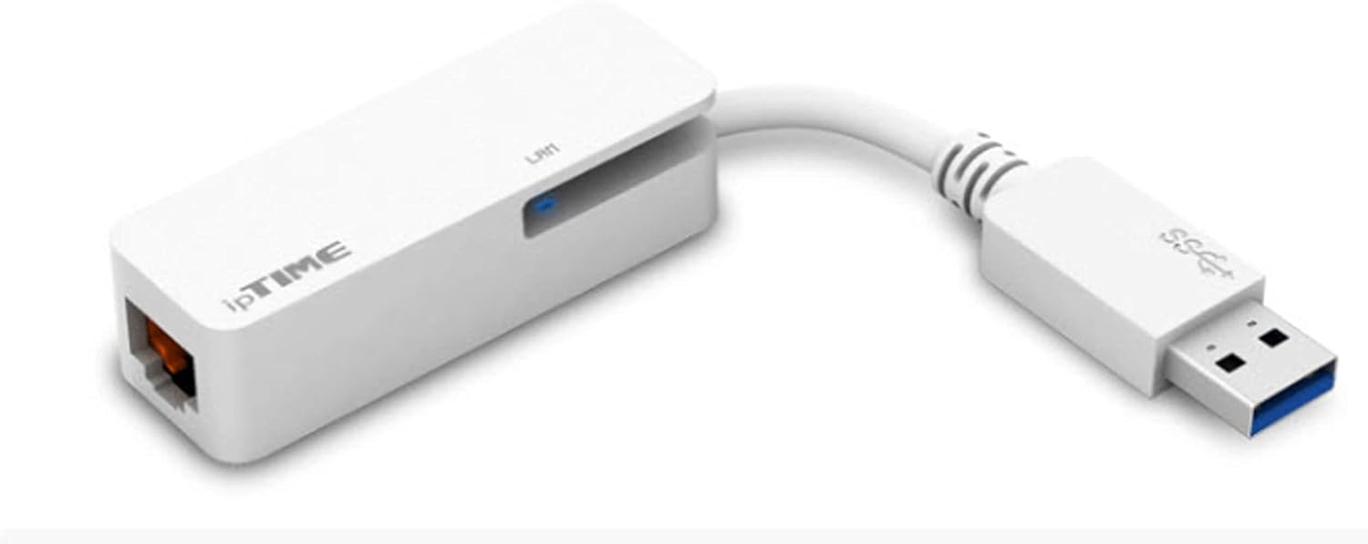 Amazon.com: ipTIME U1G USB3.0 1000Mbps Gigabit Wired LAN Card Ethernet Controller 5Gbs : Electronics