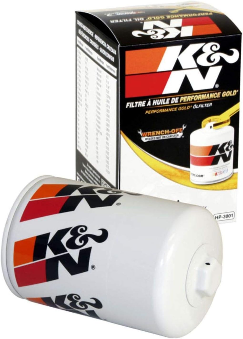 K&N Filtro de aceite de alta calidad: diseñado para proteger tu motor: compatible con modelos de ...