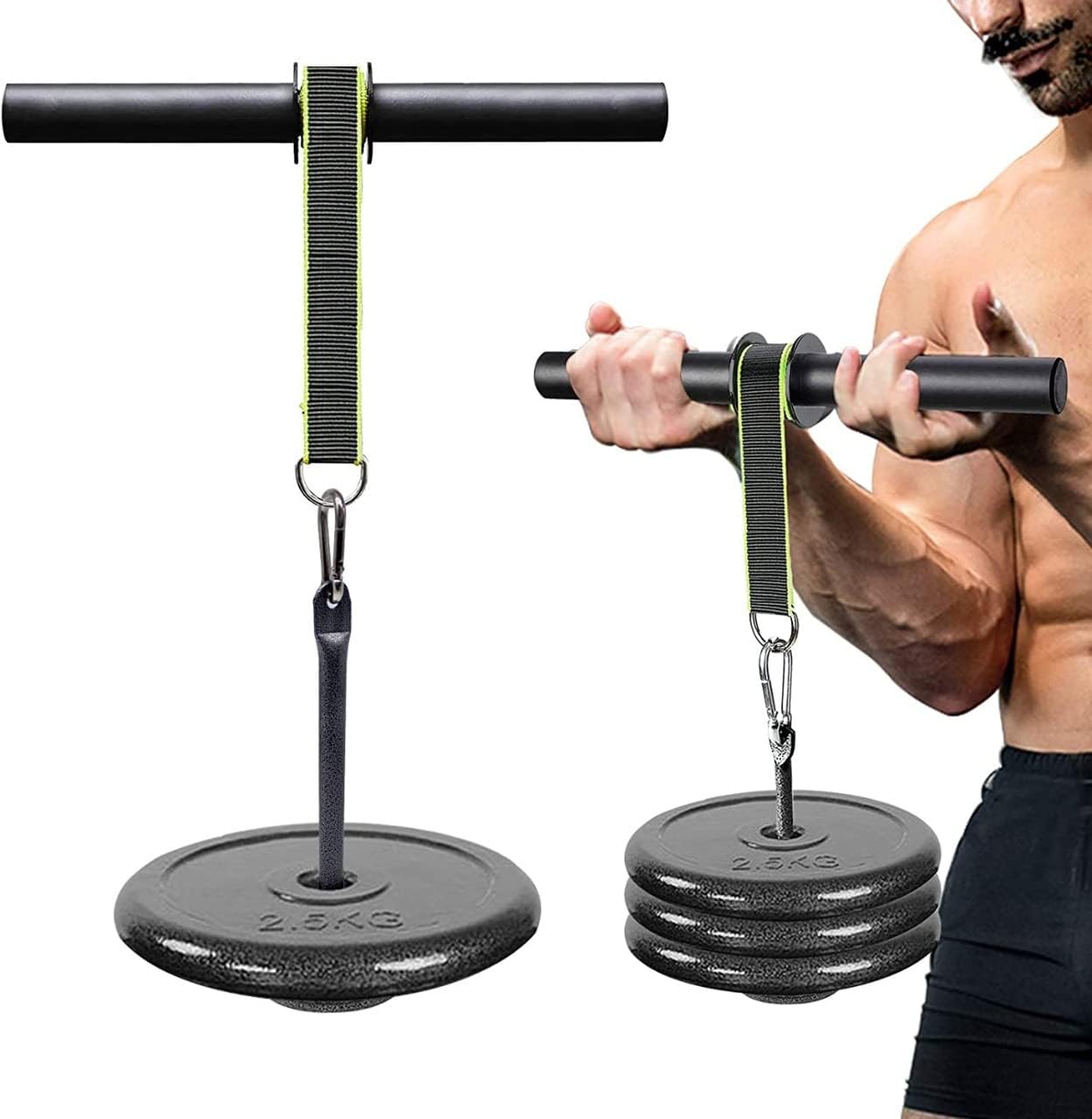 Buy IBS Forearm Blaster Wrist Roller - Forearm Workout Equipment with ...