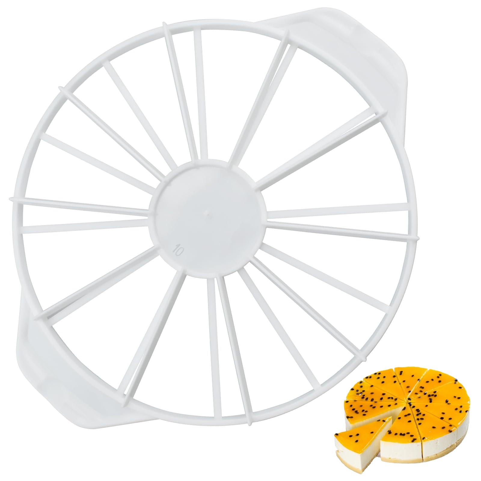 Amazon.com | UBANU Cake Portion Marker, Round Cake Marker Divider with ...