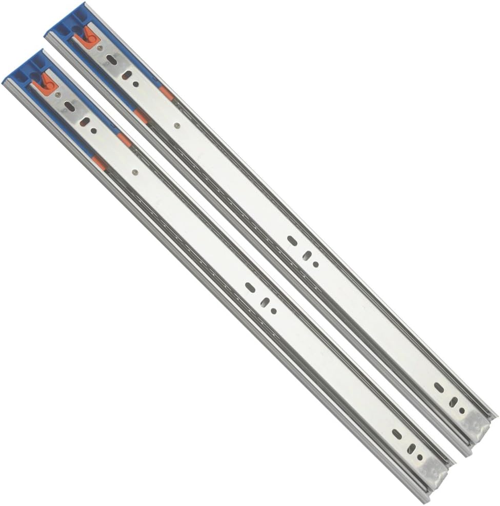 Decorite 12" Inch Soft Close Slide - 45mm - Full Extension - Side Mount ...