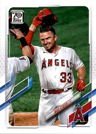 Amazon.com: 2021 Topps Series 1 Baseball #168 Max Stassi Los Angeles ...