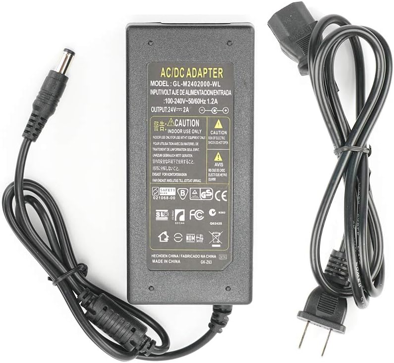 Amazon.com: UpBright 24V AC/DC Adapter Compatible with Rollo X1038 ...