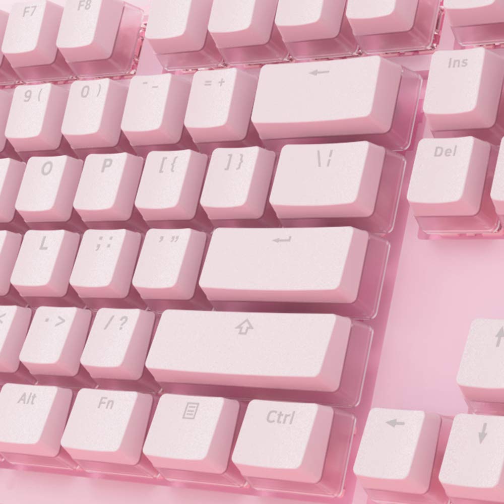 EPOMAKER AKKO Sakura 87 Keys RGB Wired Mechanical Keyboard with Acrylic ...