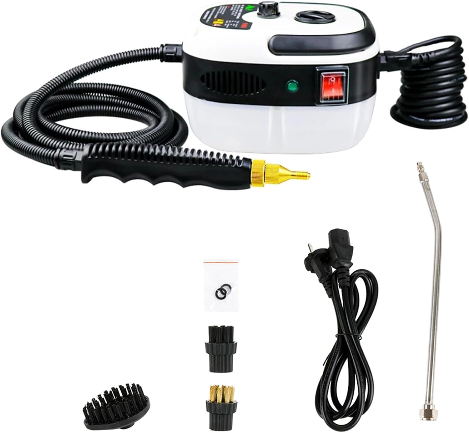 Eacam Handheld Pressurized Steam Cleaner,2500W 220V Handheld High ...