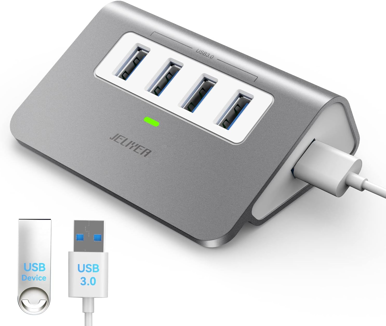 Hub USB 3.0, hub USB de 4 portas, expansor de porta multiUSB, extensor ...