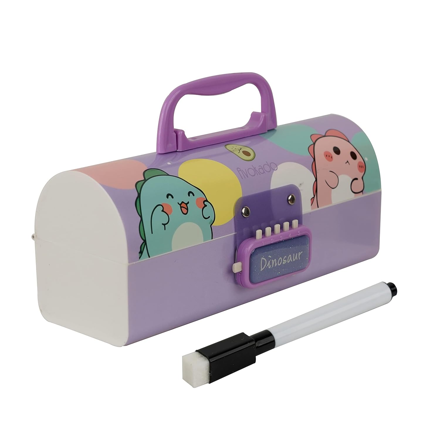 Buy FUNVERSE® Compass Box for Kids - Password Protection Pencil Case ...